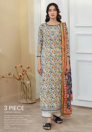 RUHAY SUKHAN Gulljee Catalogue Original Pakistani Dress || Style Mart Brand